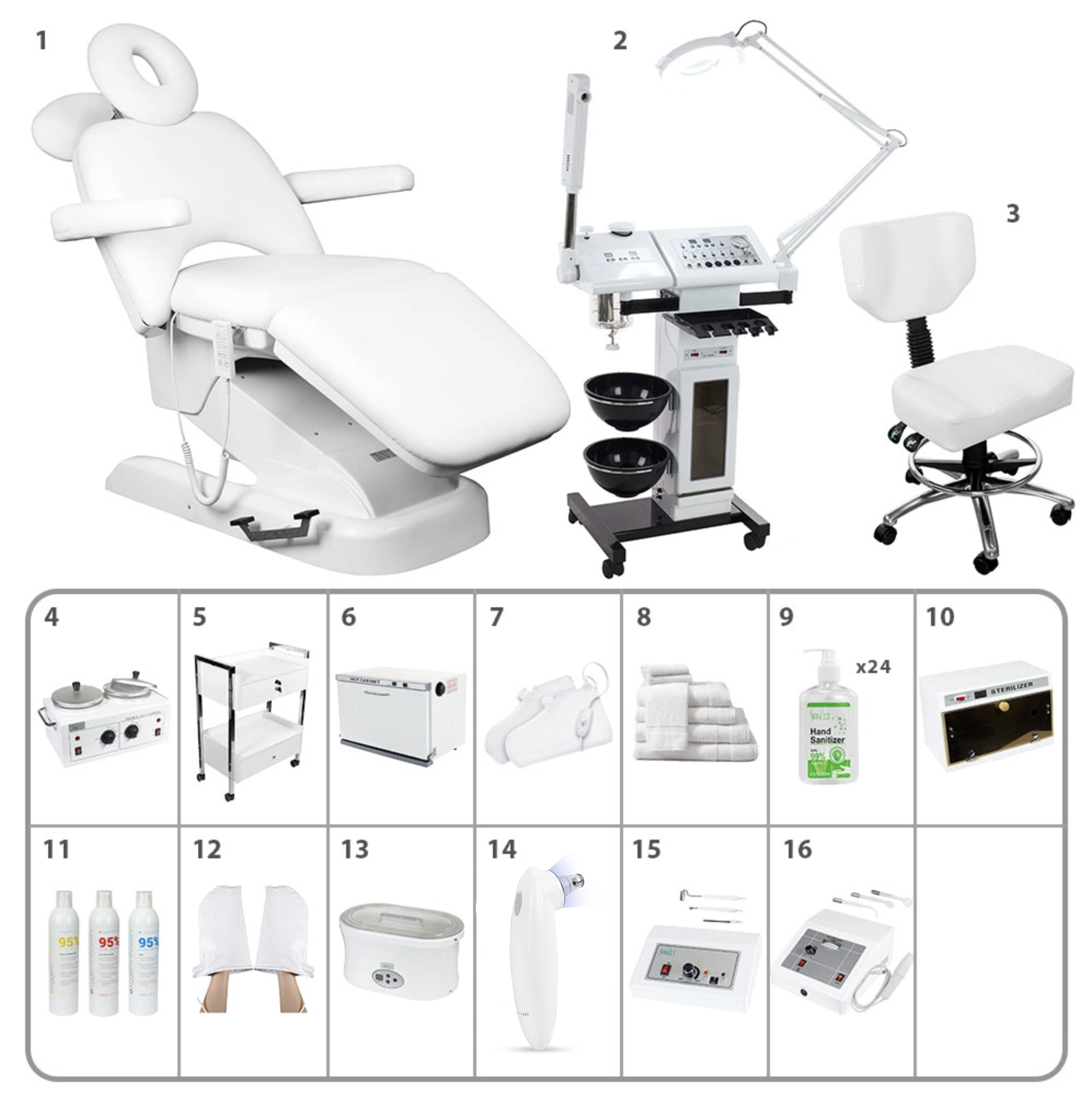 Platinum V SPA Facial Equipment Package