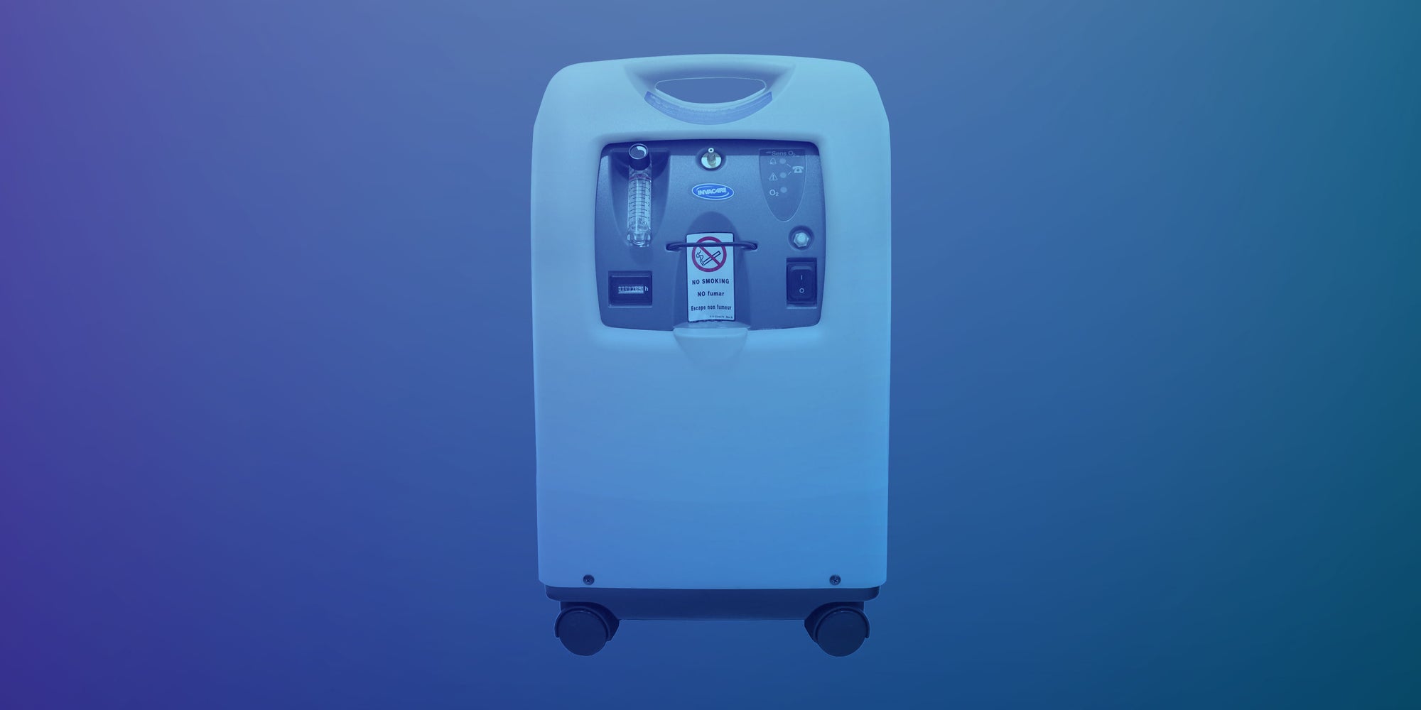 Invacare O2 Facial Oxygen Unit Package