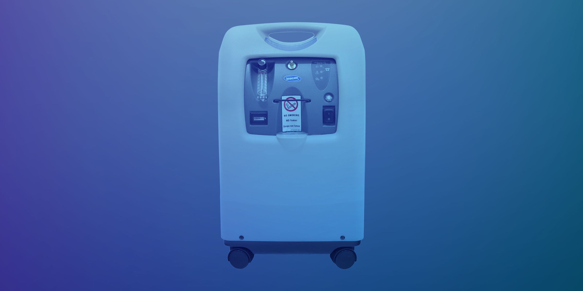 Invacare O2 Facial Oxygen Unit Package