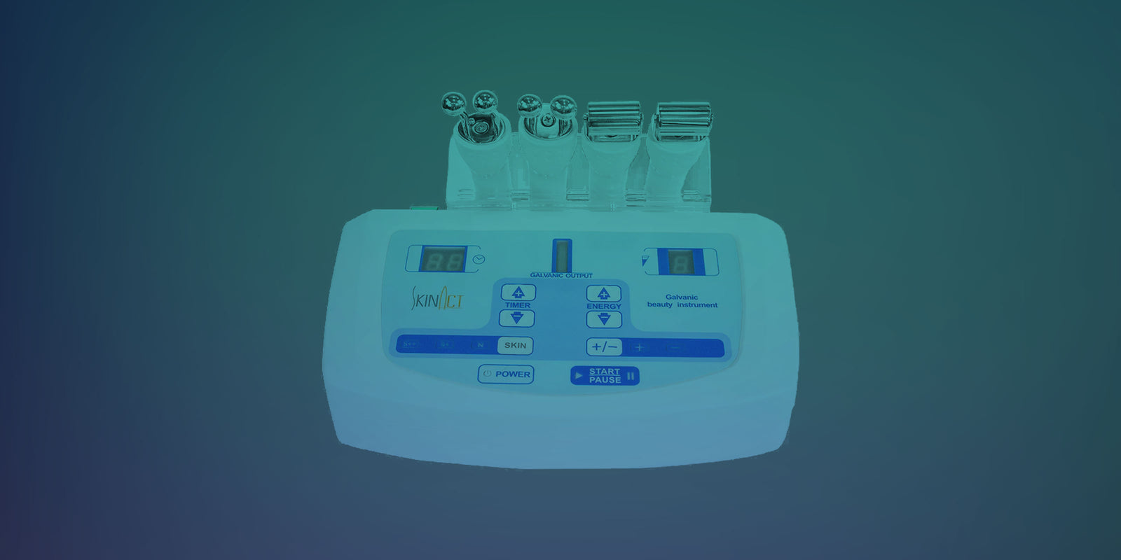 Deluxe Galvanic Table Top Unit