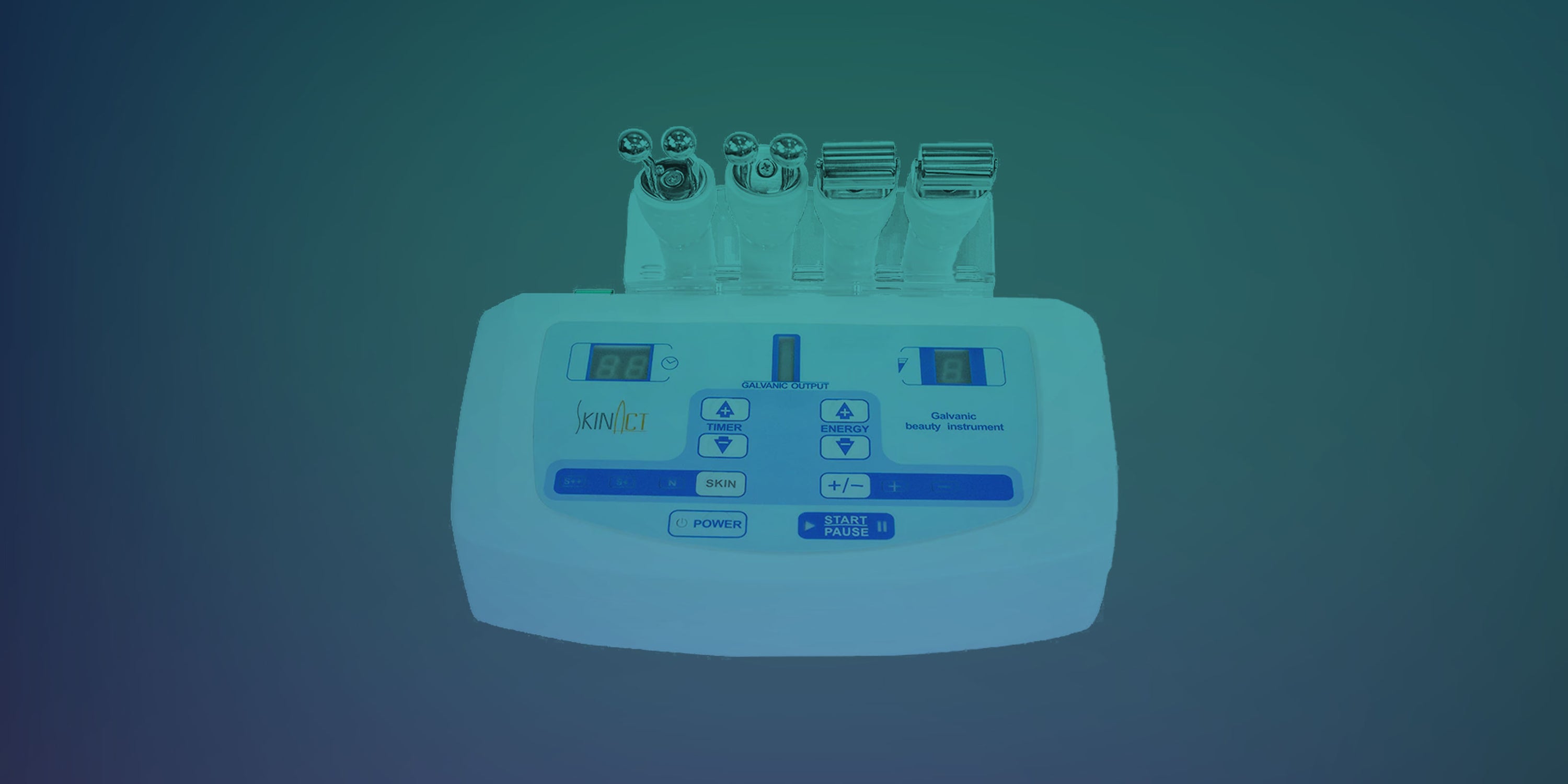 Deluxe Galvanic Table Top Unit